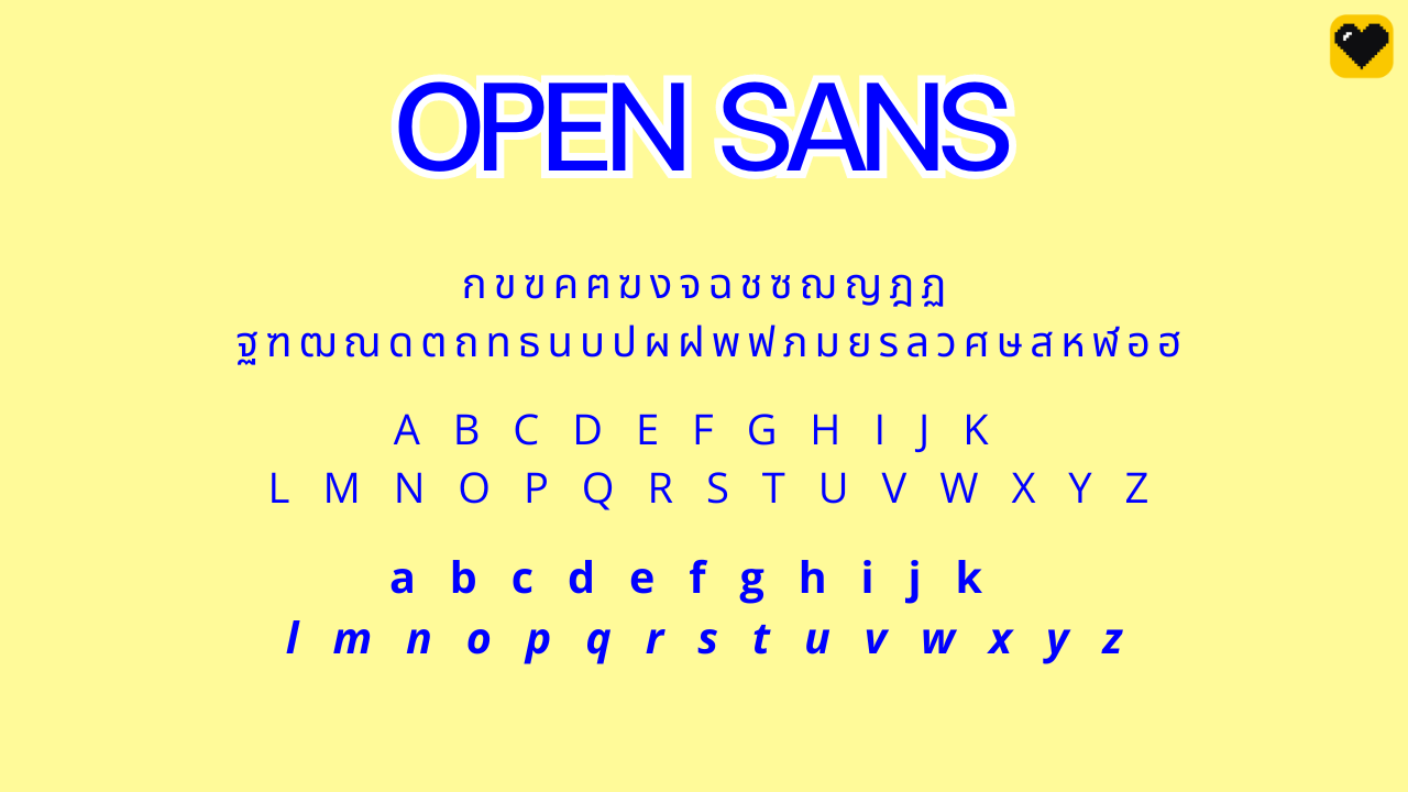 5 Thai font in Canva (Update 2024) - Sixtygram
